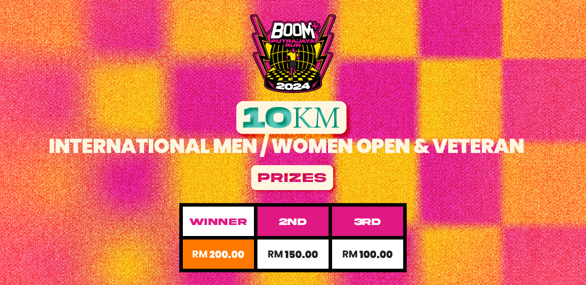 BOOM+ PUTRAJAYA RUN 2024 · Streamlining Ticketing, Enhancing Live Commerce.